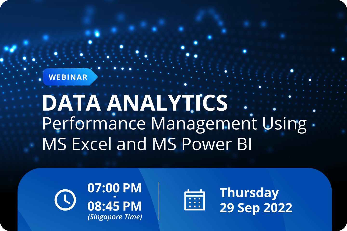 Data Analytics Preview Webinar